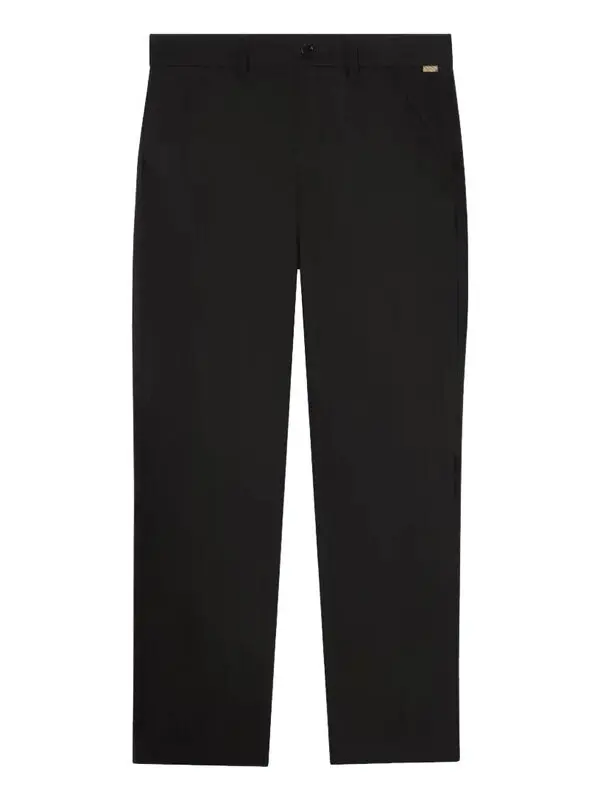 Burberry Cotton Twill Chinos - Black
