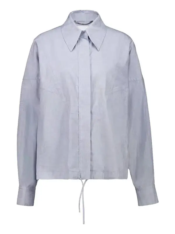 Stella McCartney Cotton Overshirt - Blue
