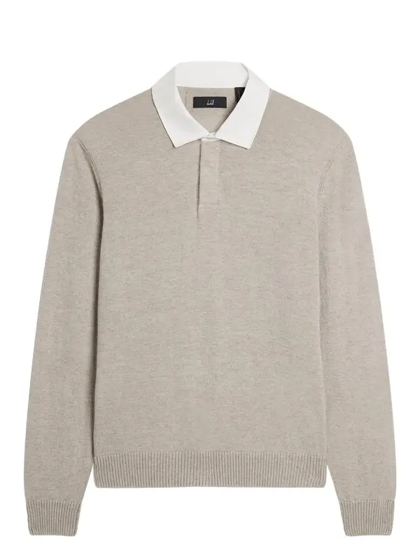 Dunhill Knitted Rugby Sweater - Neutral