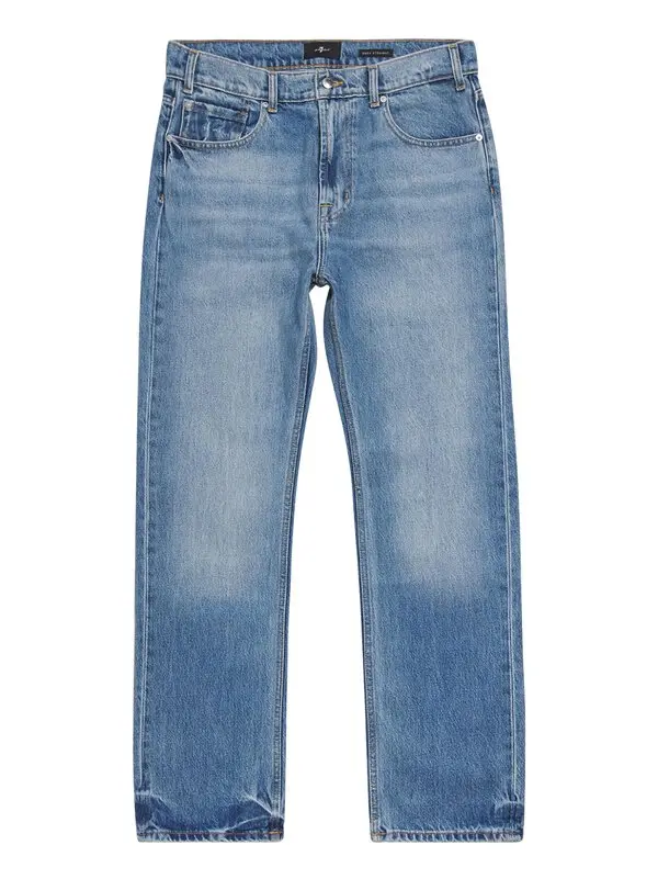 7 For All Mankind Easy Straight Jeans - Blue