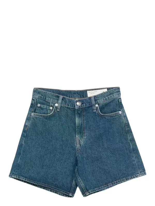 Rag & Bone Kaia Denim Shorts - Blue