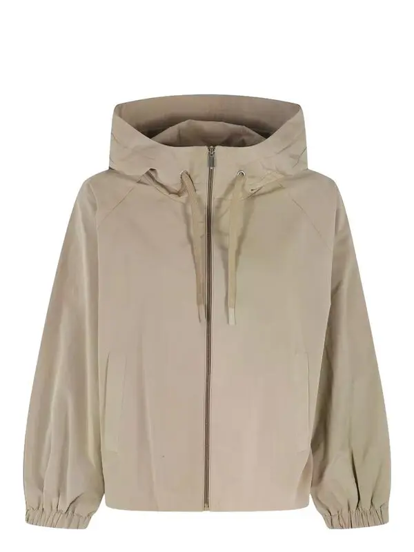 Max Mara Romana Hooded Jacket - Neutrals