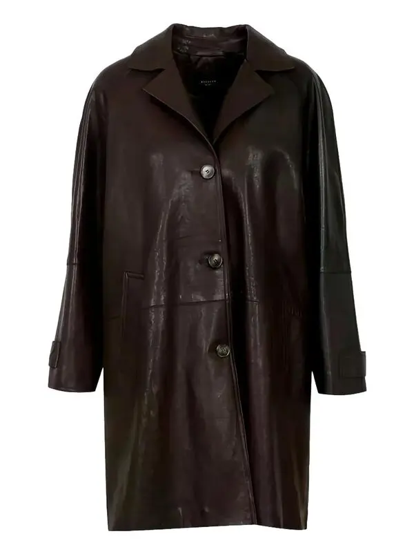 Max Mara Camino Buttoned Coat - Brown