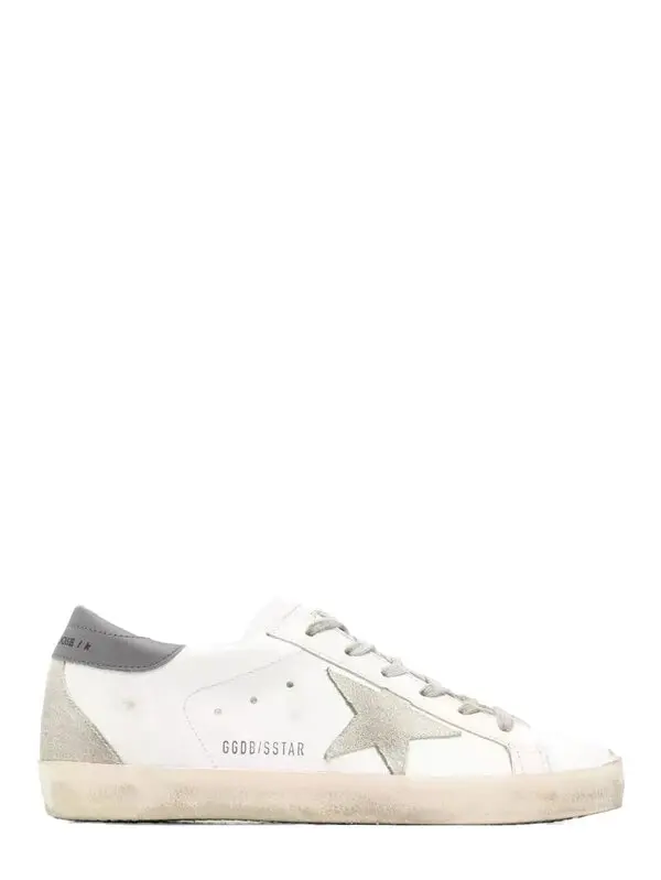 GOLDEN GOOSE Super Star Leather Sneakers - White