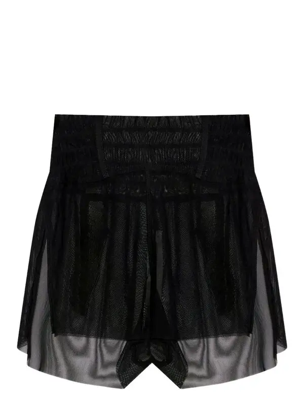 Rick Owens Elasticated-waistband Shorts - Black