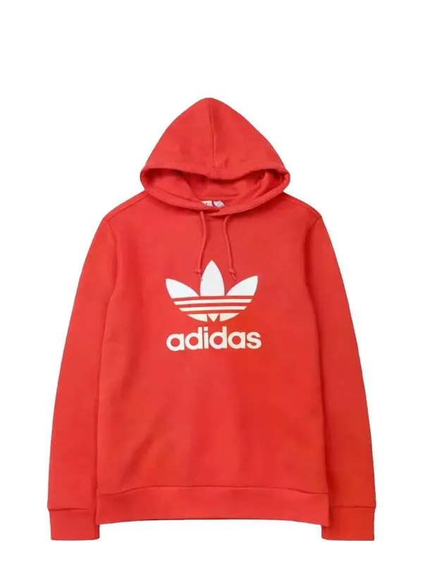 Adidas Originals Trefoil Hoodie - Red