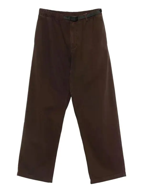 Gramicci Belted-waist Trousers - Brown