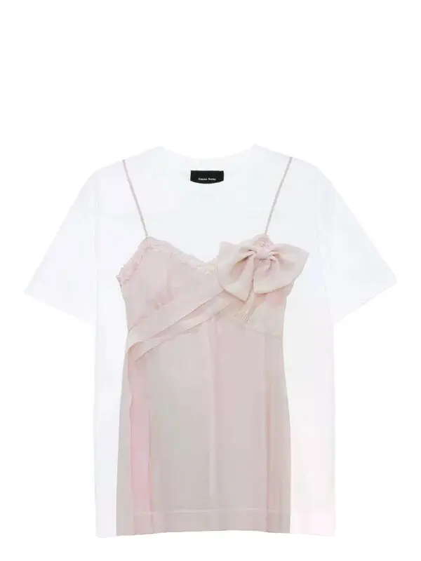 Simone Rocha Bow Sash T-shirt - White