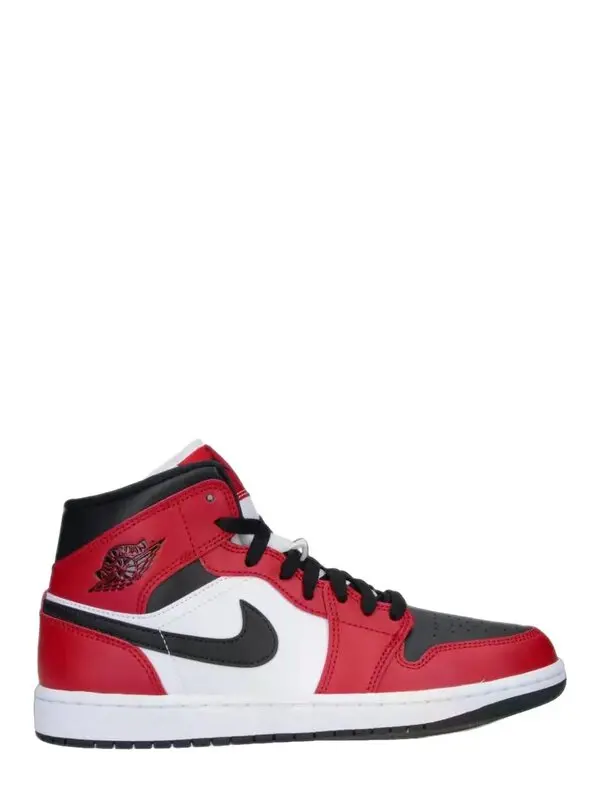 Nike Logo Lace-up Sneakers - Red