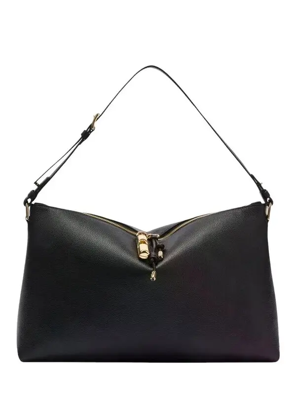 Furla Large Debby Shoulder Bag - Black