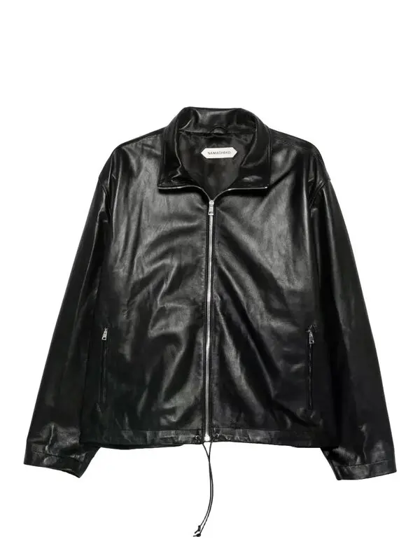 NAMACHEKO Cariddi Leather Jacket - Black