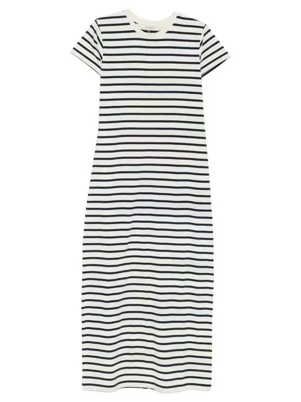 ANINE BING Wynne Striped Midi Dress - Blue