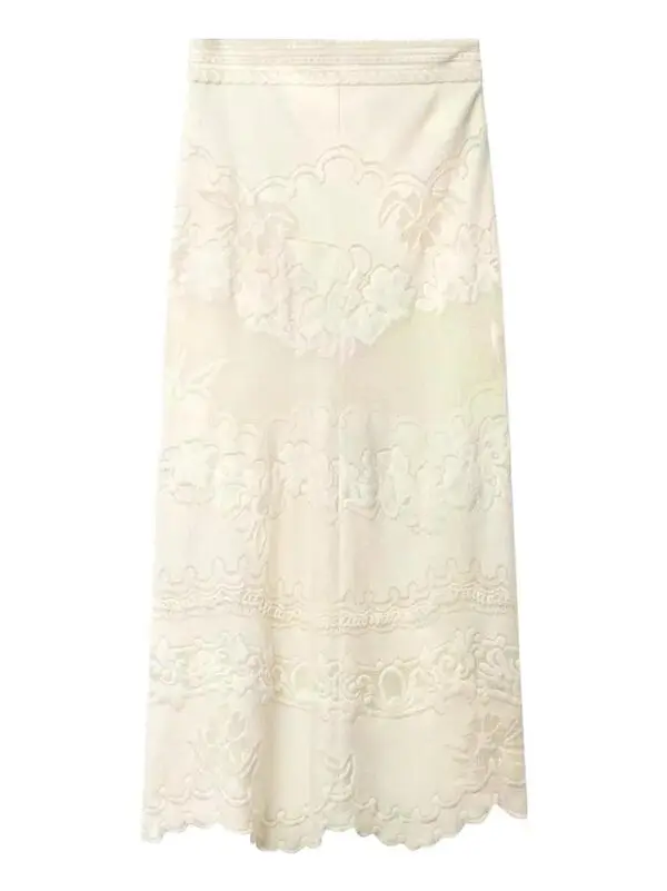 Isabel Marant Sanaya Maxi Skirt - Neutrals