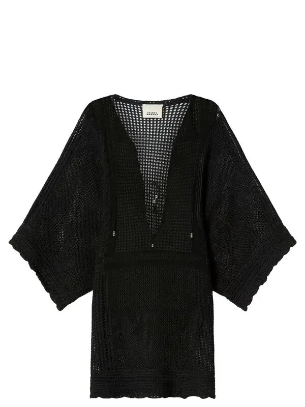 Isabel Marant Metins Beaded Dress - Black