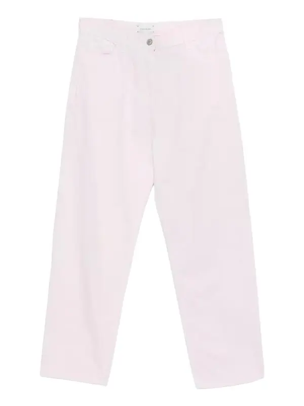 Magda Butrym Button Denim Trousers - Pink
