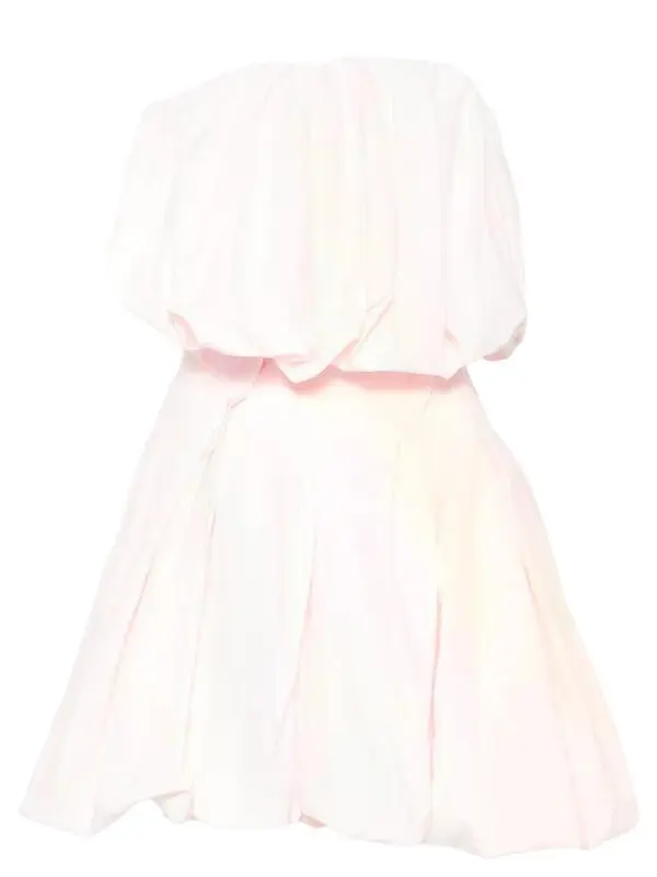 Magda Butrym Strapless Gathered Dress - Pink