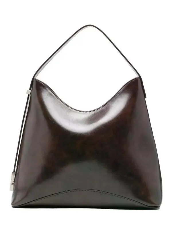 OSOI Slouch Leather Shoulder Bag - Brown