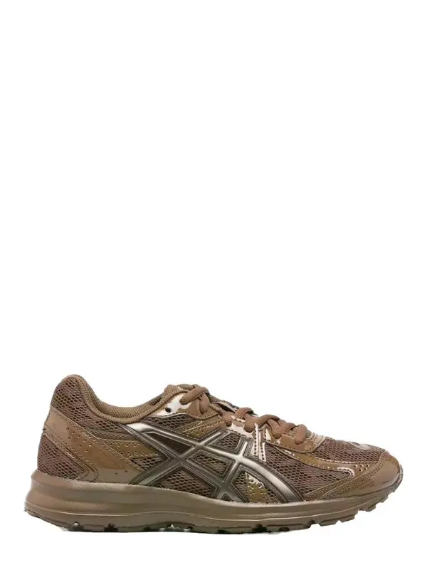 Asics Mesh Panelled Sneakers - Brown