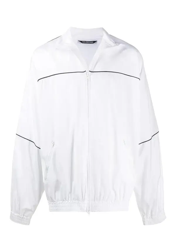 Balenciaga Zip-up Tracksuit Jacket - White