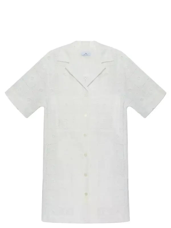 Paul Smith Button-up Mini Dress - White