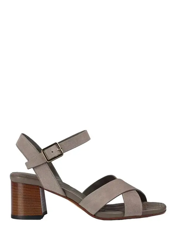 DOUCAL'S Cross-strap Sandals - Grey