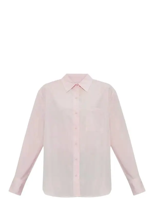 Rag & Bone Connie Chest-pocket Shirt - Pink