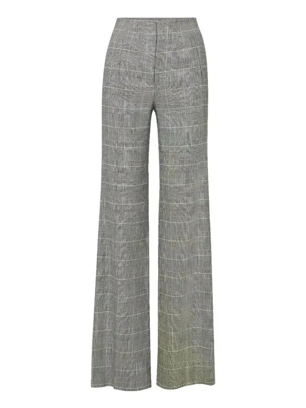 Veronica Beard Jude Wide-leg Trousers - Grey