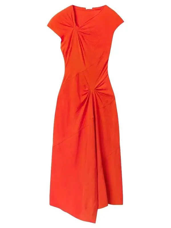 A.L.C. Willa Twisted Maxi Dress - Orange