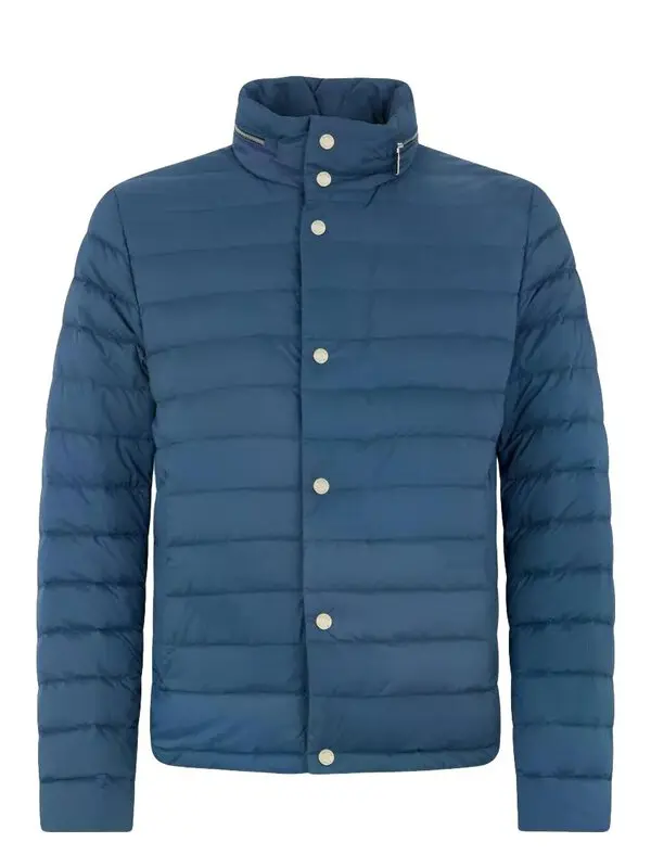 MOORER Buttoned Jacket - Blue