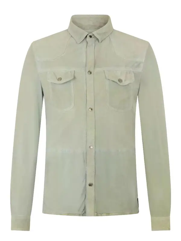 MOORER Pocket Jacket - Green