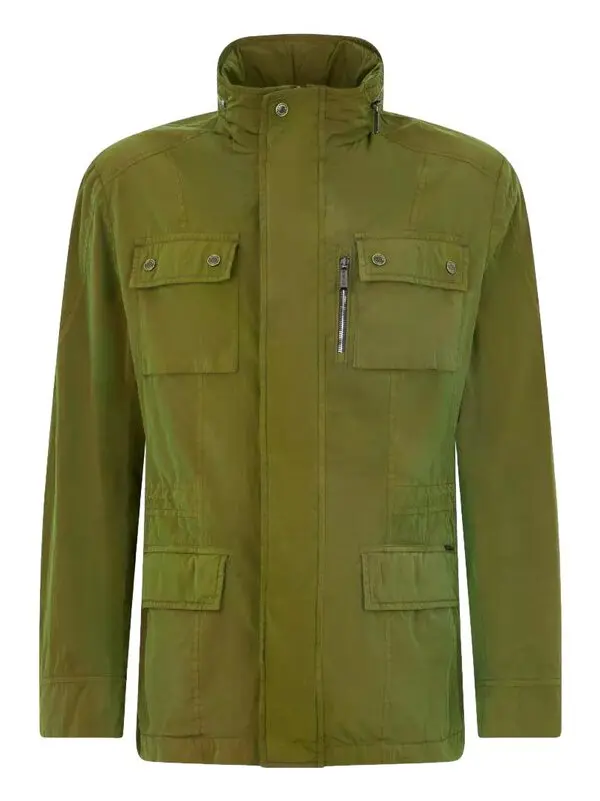 MOORER Zip Pocket Jacket - Green