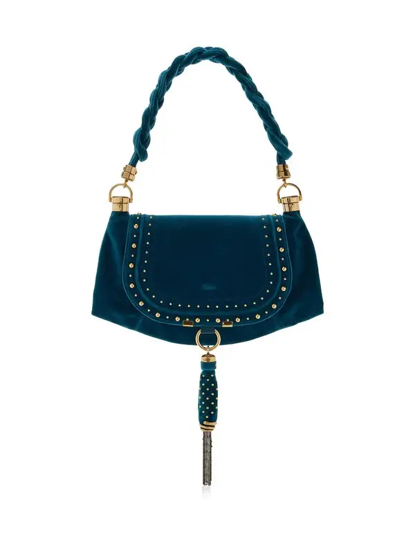 Chloé Marcie Shoulder Bag - Blue