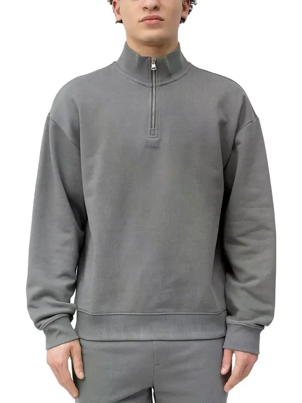 Hugo Half-zip Sweatshirt - Grey