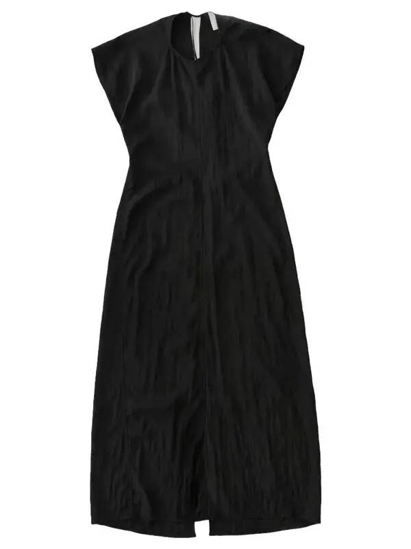 Studio Nicholson Surat Cap-sleeve Dress - Black