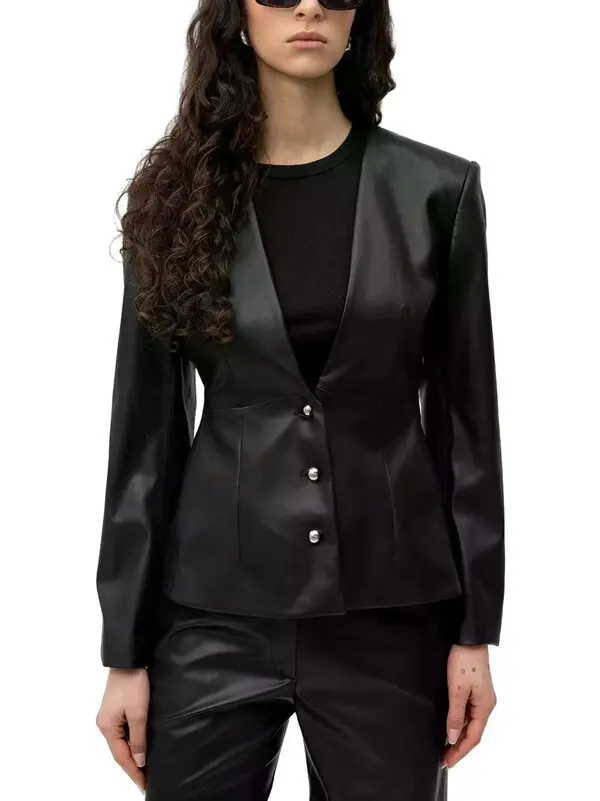 Hugo Buttoned Jacket - Black