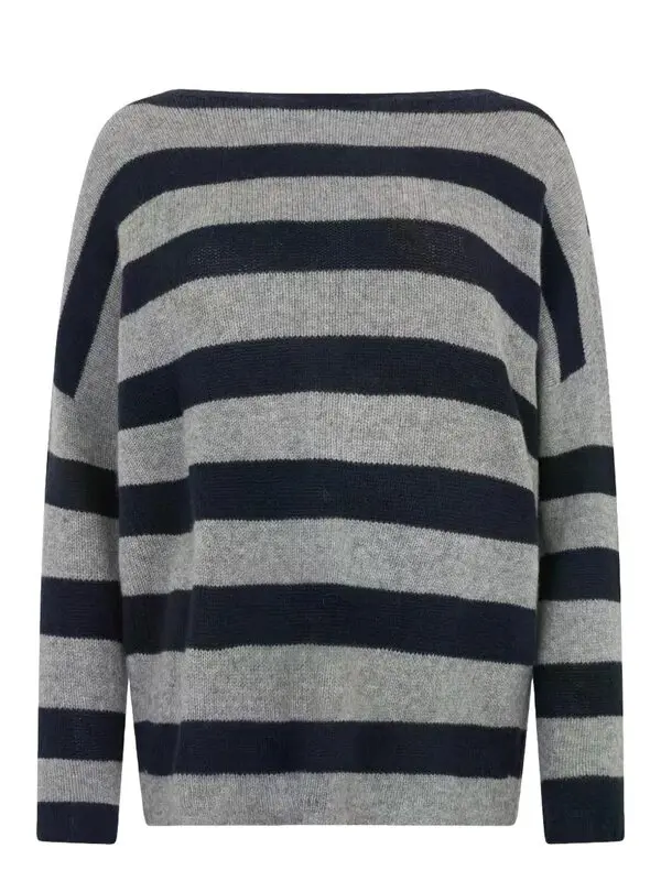 Fabiana Filippi Striped Long-sleeve Sweater - Blue