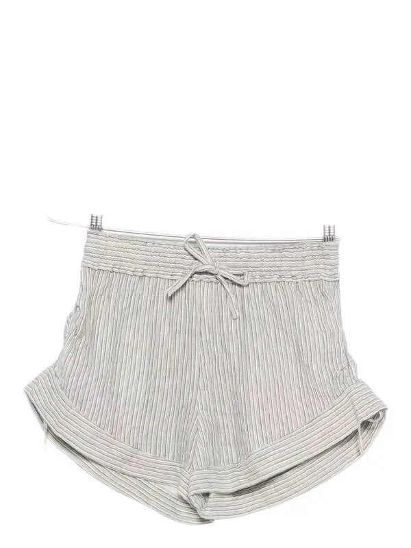 MARANT ETOILE Thaliany Striped Shorts - Blue