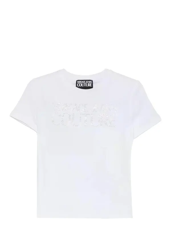 Versace Lettered T-shirt - White