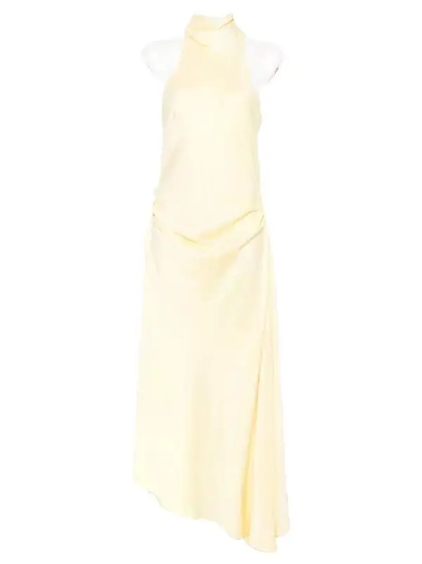 Simkhai Halterneck Maxi Dress - Yellow