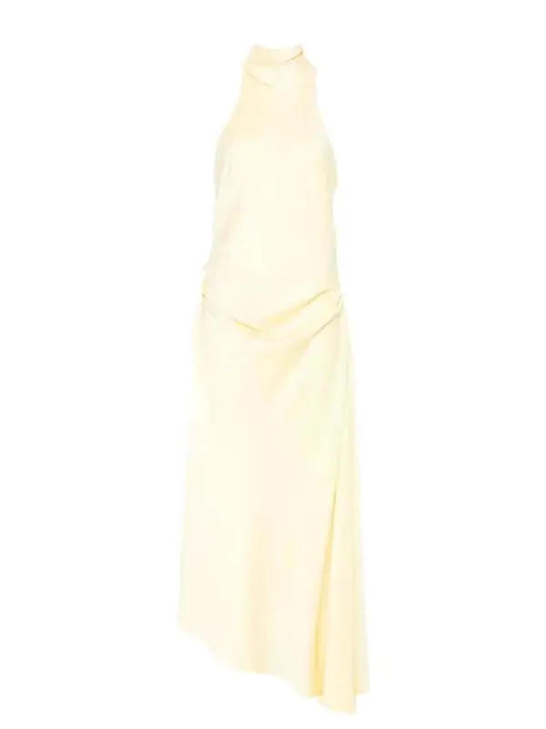 Simkhai Halterneck Maxi Dress - Yellow