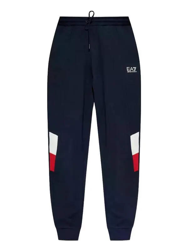 EA7 Logo Track Pants - Blue