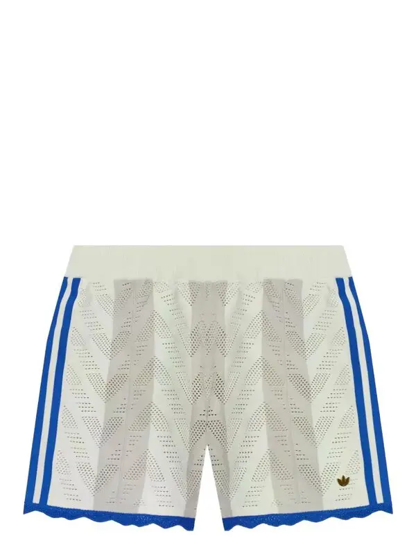 Adidas Firebird Mini Shorts - White