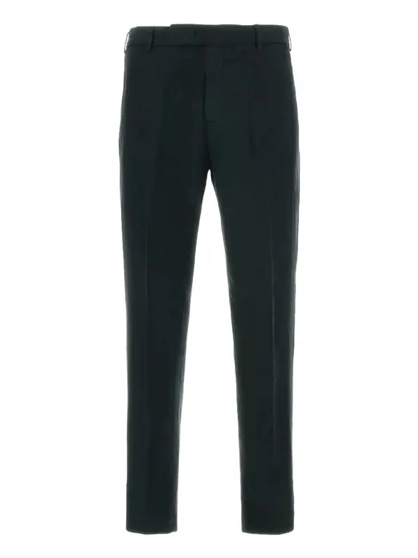PT TORINO Lyocell Blend Trousers - Green