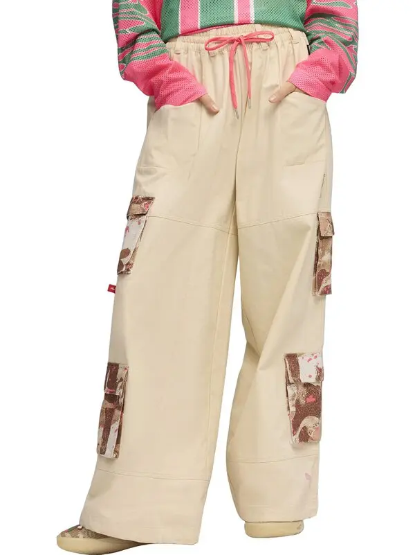 PUMA Flau'jae Cargo Pants - Beige