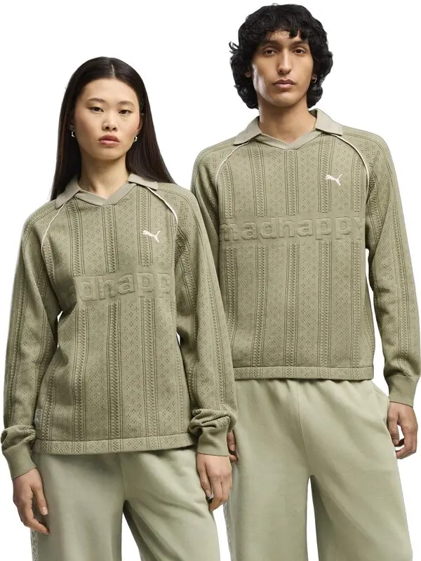 PUMA X Madhappy Pointelle Long Sleeve Jersey - Green