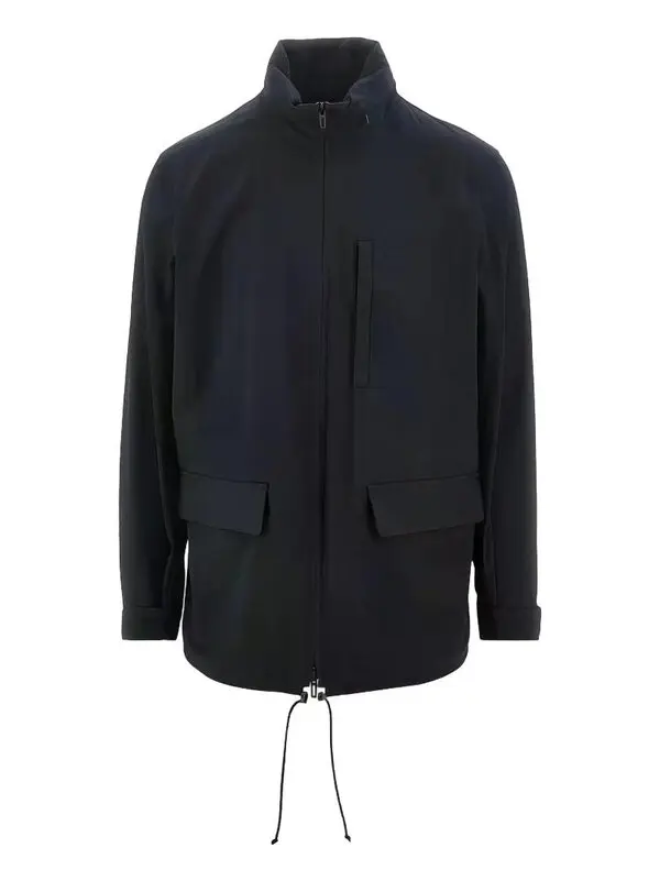 Emporio Armani Flap-pocket Jacket - Blue