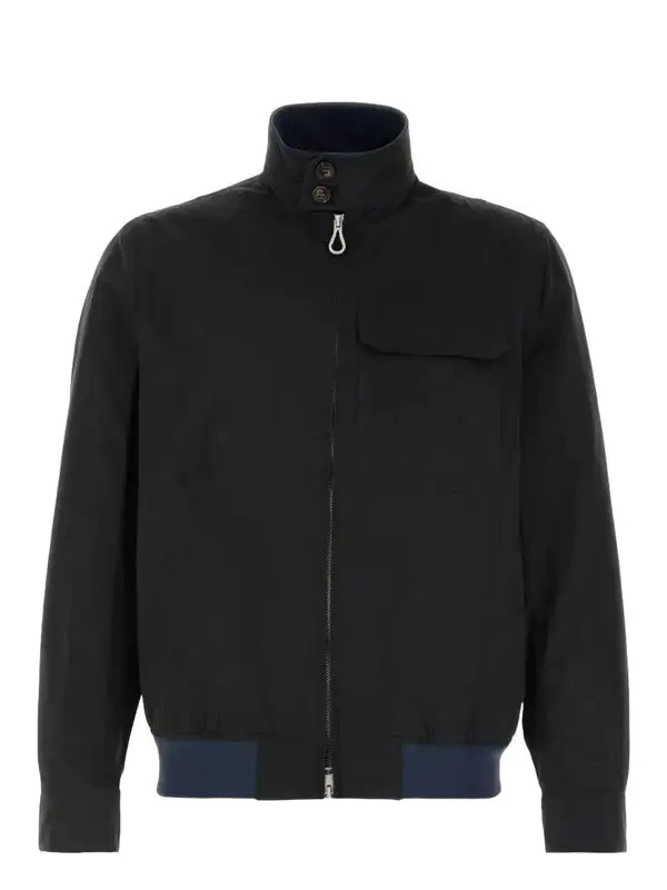 PALTO' Zip Up Jacket - Black