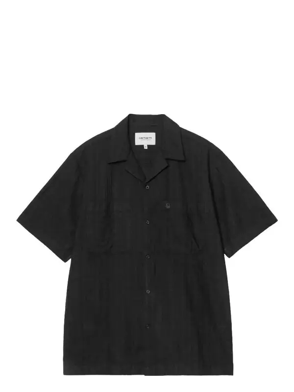 Carhartt Work In Progress Gareth Pocket Cotton Shirt - Black