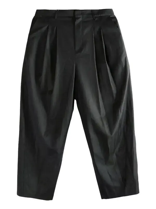 ADER ERROR Pleated Trousers - Black