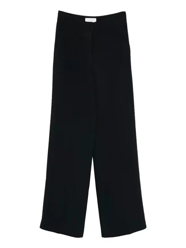 VIA MASINI 80 Straight Trousers - Blue